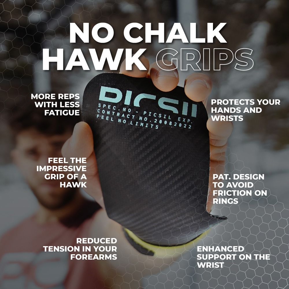 Picsil Hawk Grips: Perfekter Halt ohne Magnesium